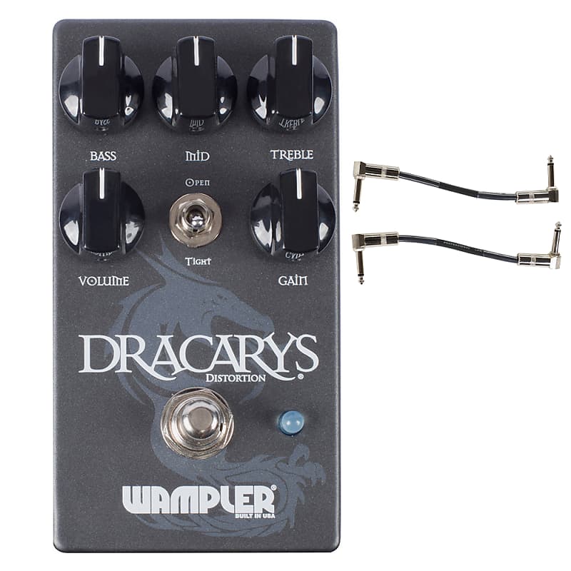Wampler Dracarys Distortion Guitar Effects Pedal w/ Patch | Reverb