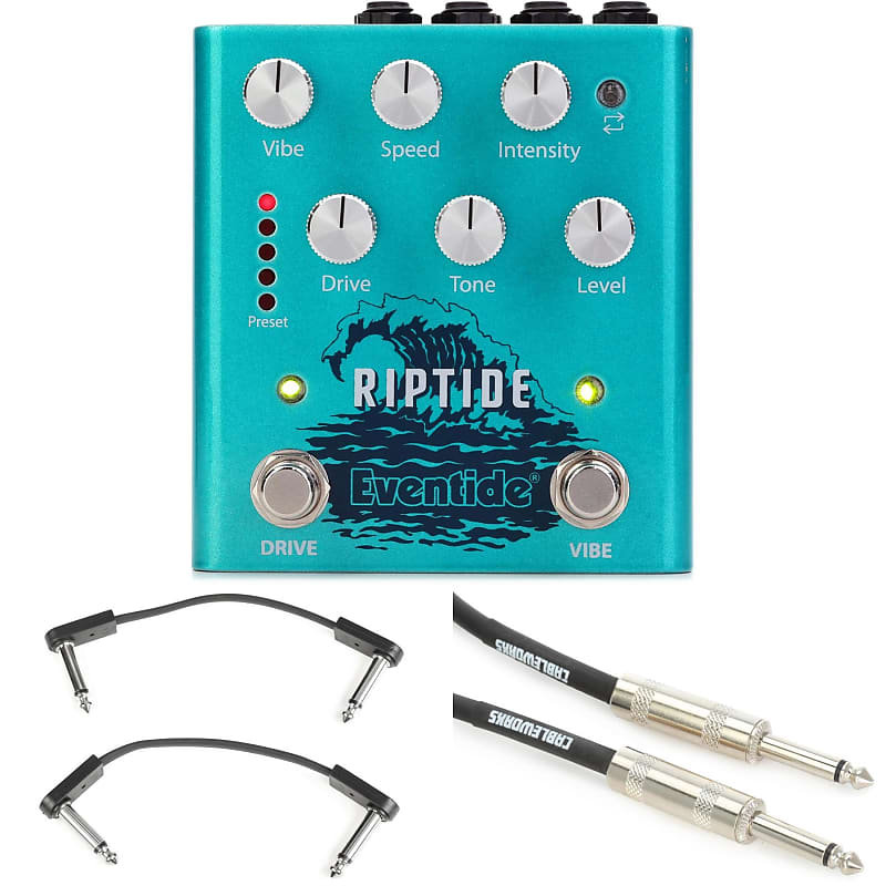 Eventide Riptide Stereo Drive and Uni-Vibe Effects Pedal - | Reverb