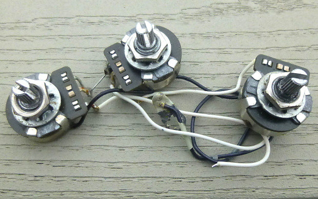 Fender Stratocaster Volume + Tone pots for 1980/1981/1982 | Reverb