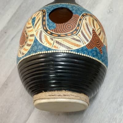 Handmade Nigerian Clay Udu Traditional Aerophone | Reverb