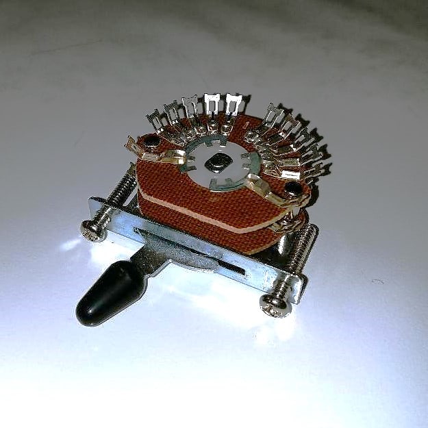 NEW 5 Position, 4 Pole Double Wafer Super Switch for Fender | Reverb