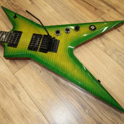 Dean USA USA Dime Stealth Sime Model 2023 - Slime Burst Flame | Reverb