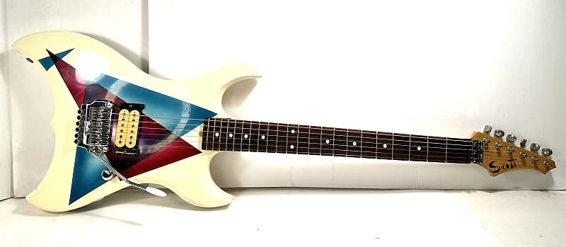 Homemade Scott 1980s Shredder Guitar with Fender parts | Reverb France