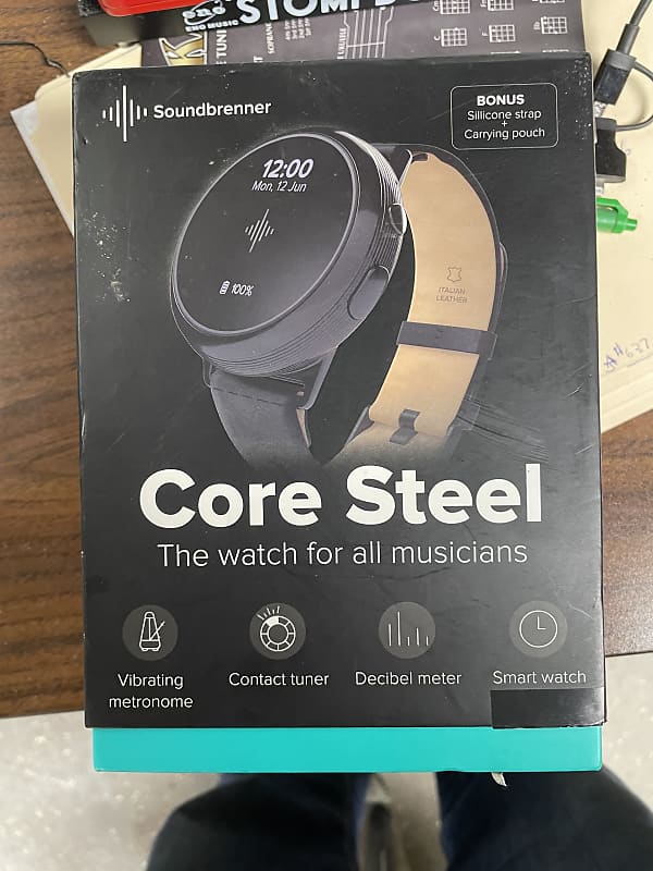 Soundbrenner Core Steel 2021 - Black | Reverb