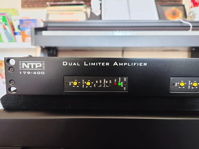 NTP - Vintage Tools 179-400 Dual Limiter Amplifier - black | Reverb UK