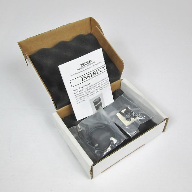 Telex WLM-50 Omnidirectional Condenser Lapel Mic w/TA4 | Reverb