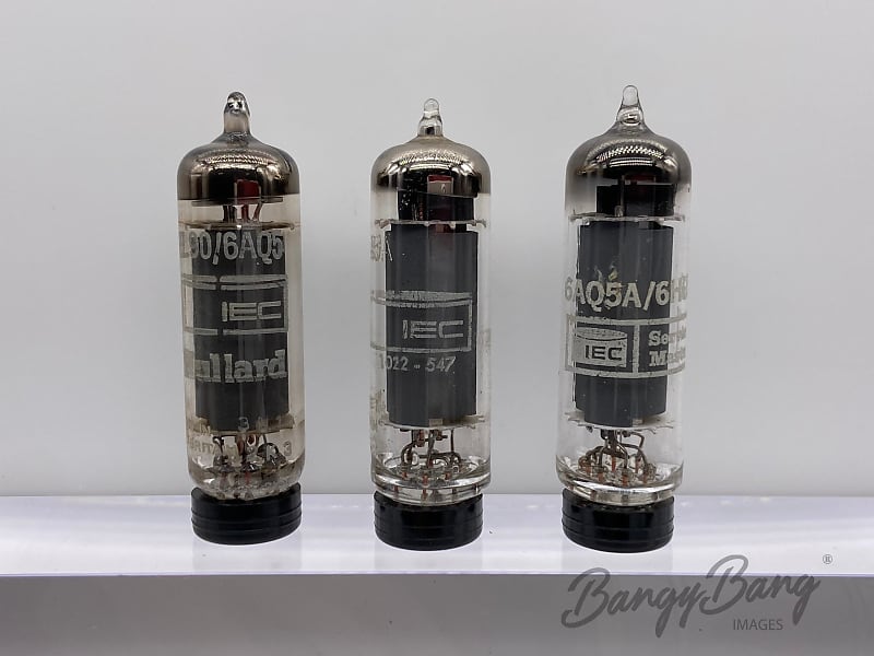 3 Vintage IEC 6AQ5/6005/6V6 Power Pentode Amplifier Audio | Reverb