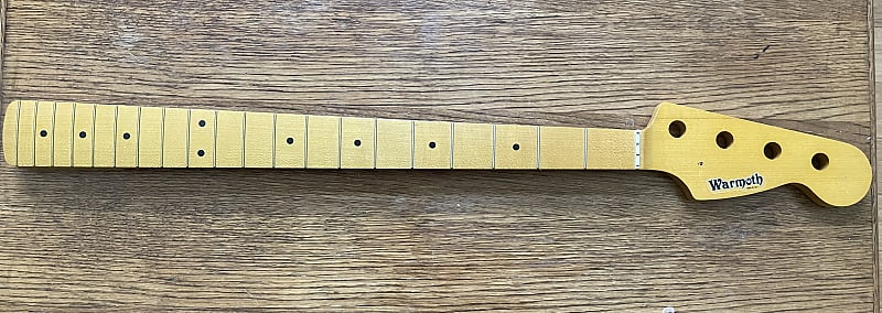 Warmoth Jazz Bass neck "licensed by Fender" 2010's - matte | Reverb