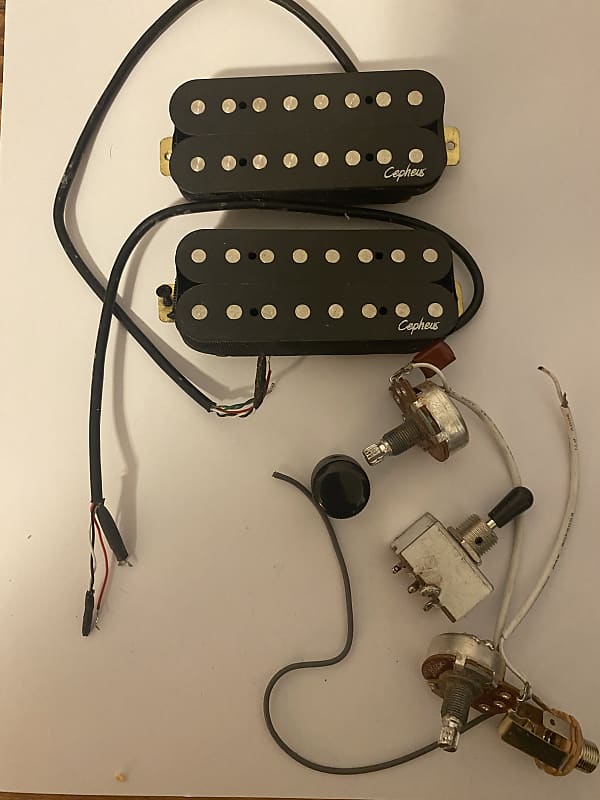 8 String Pickups with Wiring Harness | Reverb