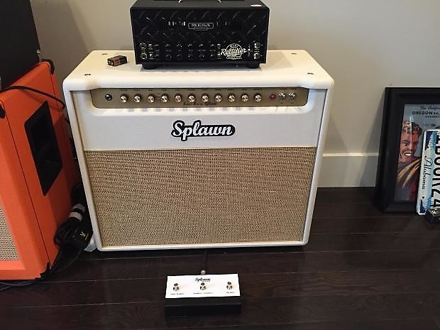 Splawn StreetRod Combo Vintage White Celestion Creamback RARE | Reverb