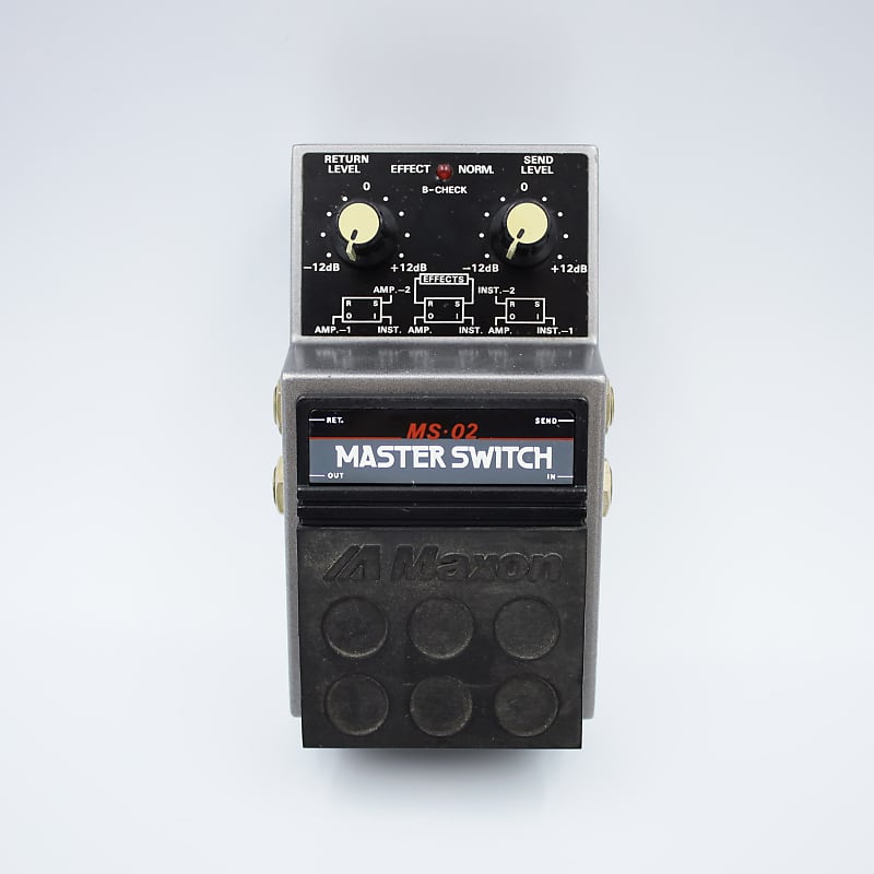 Maxon MS-02 Master Switch Made in Japn Guitar Pedal | Reverb