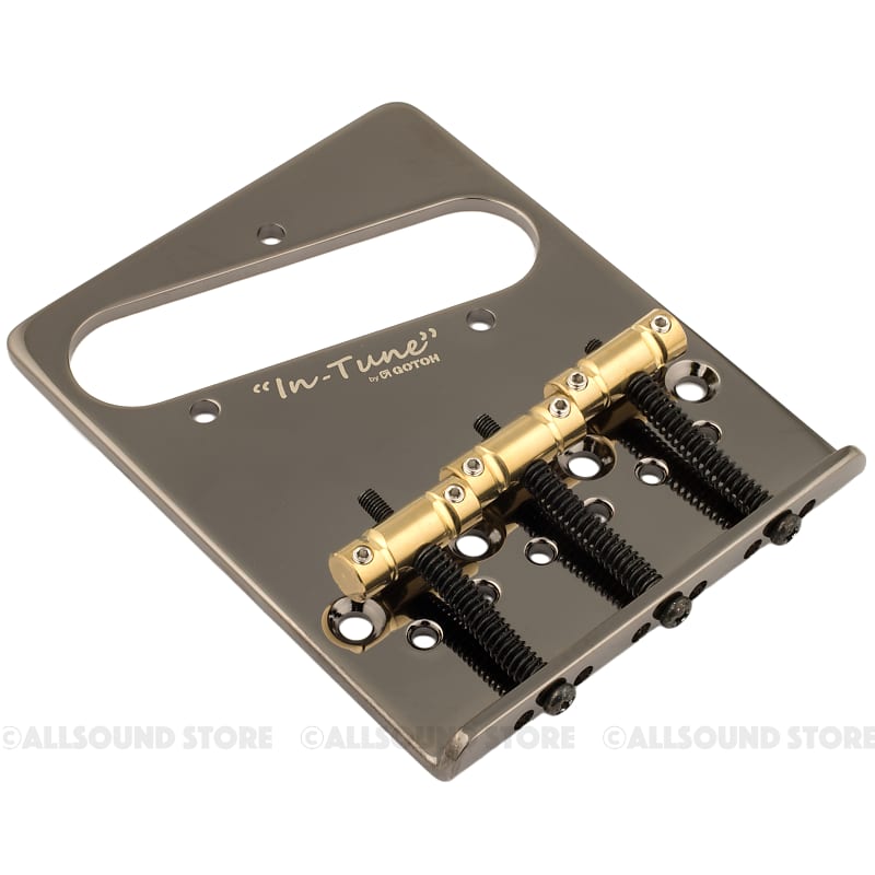 Gotoh BS-TC2 Brass In-Tune Saddle Dual Load Bridge for Fender | Reverb