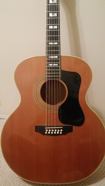 Guild F-412 1976 Blonde The 12 String Guitar by Which all | Reverb