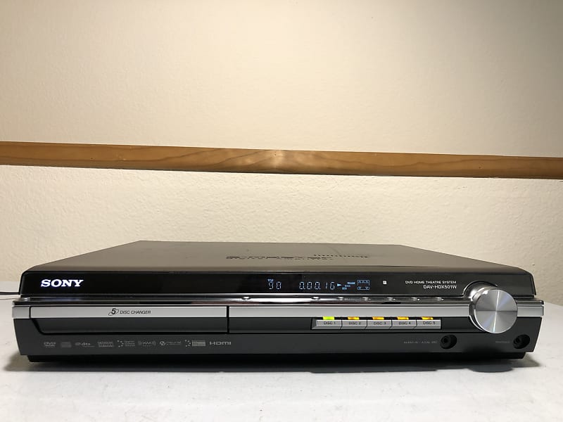 Sony HCD-HDX501W Receiver CD DVD Changer 5 Disc Player HiFi | Reverb
