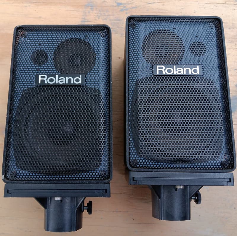 Roland PM-3 Satellite Speakers w/ mounts | Reverb