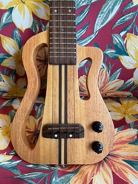 Eleuke electric solid-body uke c. 2010 natural | Reverb