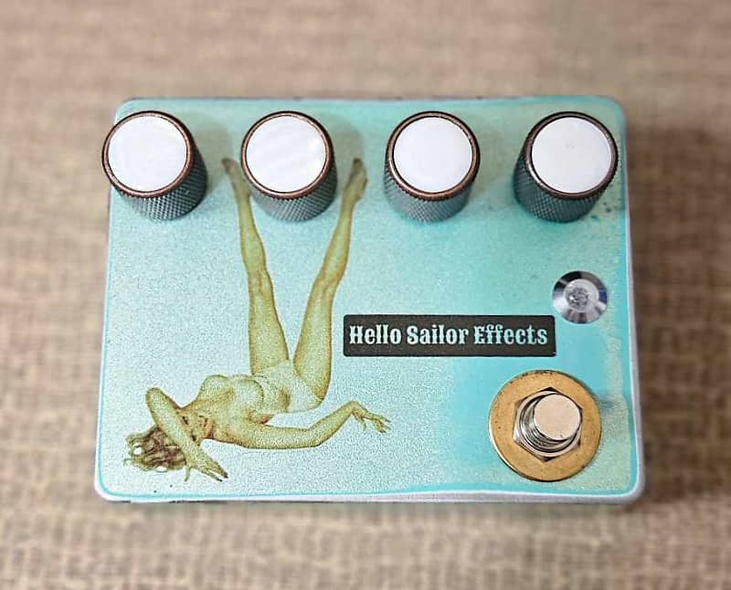 Hello Sailor Effects Pin Up Delay - Mermaid green | Reverb
