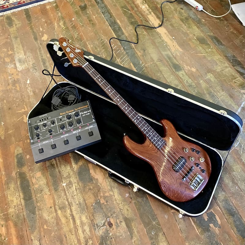 Roland GR-33B Bass Synthesizer System G-33 1980 Walnut | Reverb