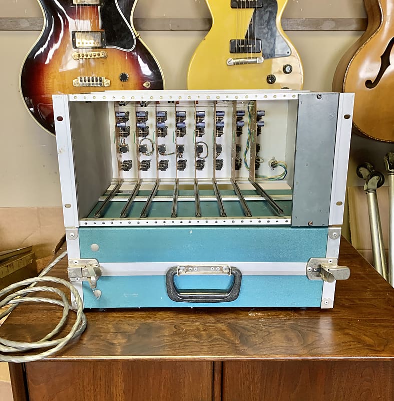 Shep 80 series module rack c 1970’s 1073 1081 original | Reverb