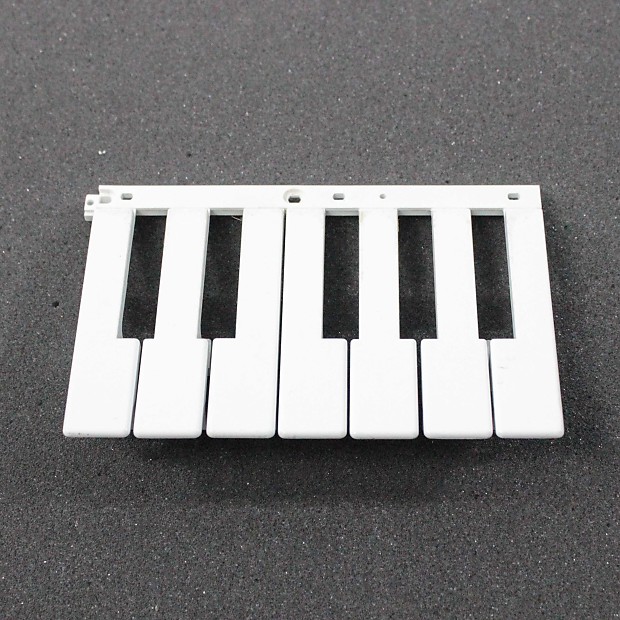 Korg MicroKorg Parts: One Octave White Key Assembly AS-IS | Reverb
