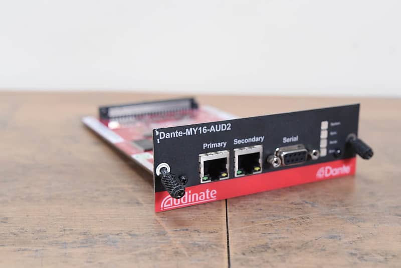 Audinate Dante-MY16-AUD2 16-Channel Dante Network I/O Card | Reverb