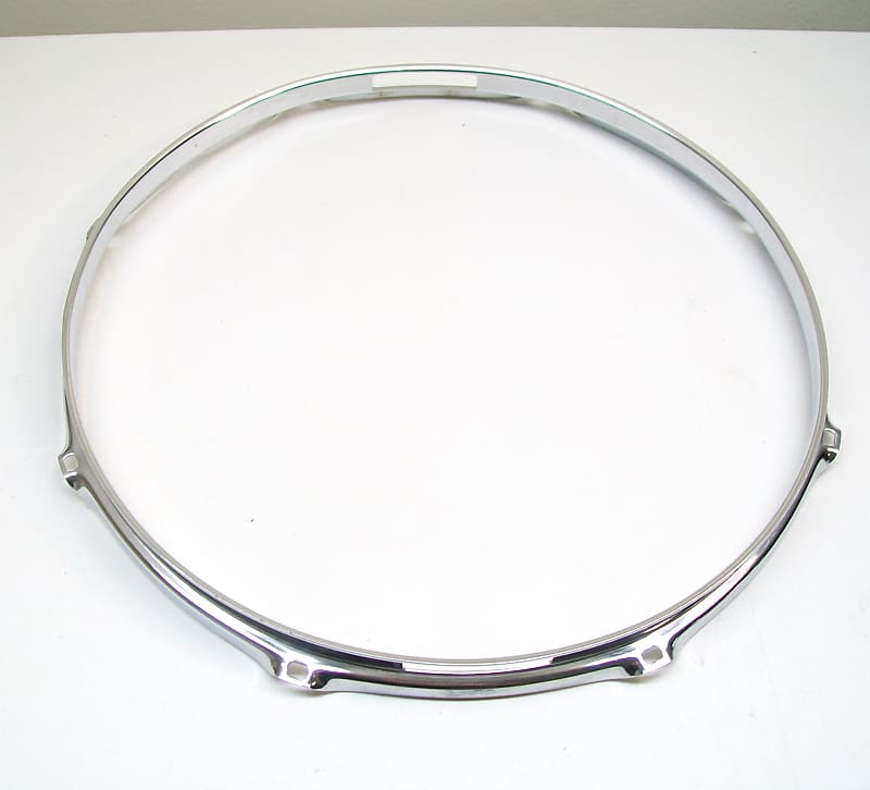 Pearl 14 inch 8 hole Snare Drum Hoop Rim Snare Side Lot | Reverb