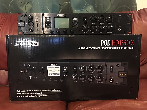 Line 6 Pod Hd Pro X Black | Reverb