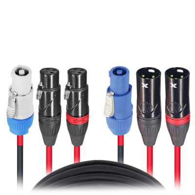 ProX XC-PWC14-DXLR100 100FT Jumper Power Connection With Dual | Reverb