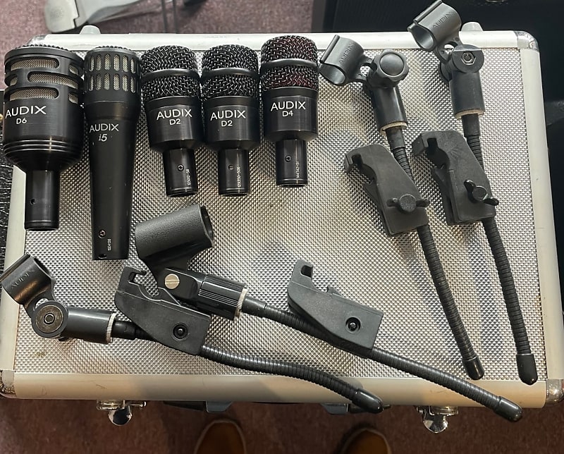 Audix Drum Mic Kit w/ Case FREE SHIPPING | Reverb