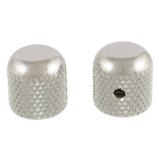 Metal Dome Knobs - Nickel | Reverb