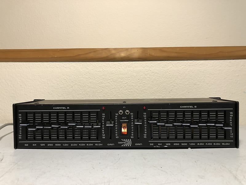 Biamp EQ-210 Equalizer 2 Channel Rack Mount Audiophile HiFi | Reverb
