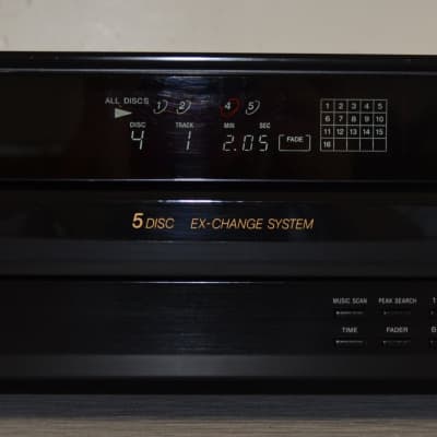 Sony CDP-C335 5 Disc Carousel CD Changer | Reverb