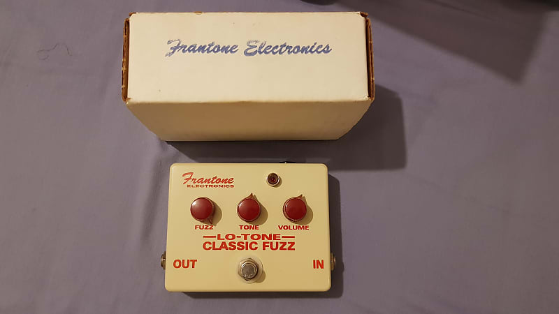 Frantone Lo-Tone Classic Fuzz Pedal | Reverb UK