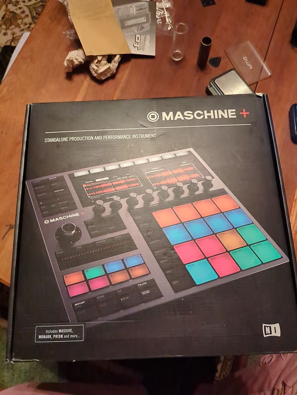 BOX ONLY Native Instruments Maschine + 2020s - Black | Reverb