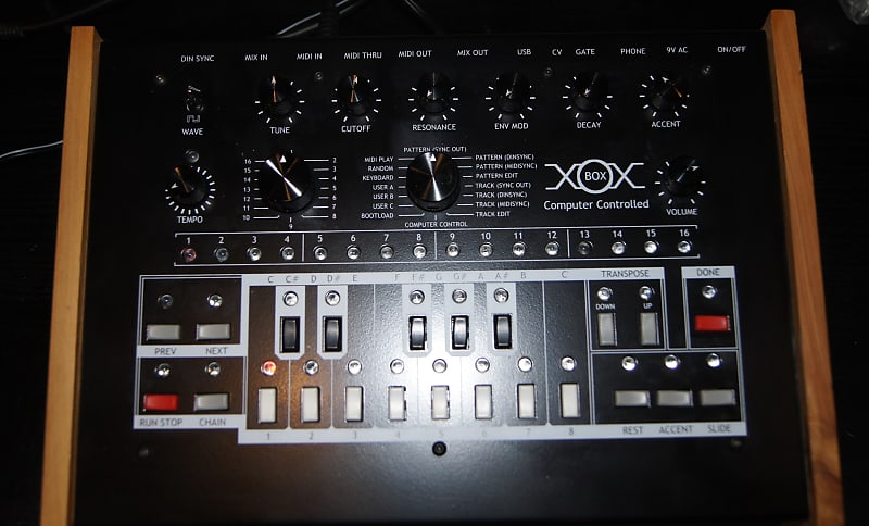 X0xb0x full aluminium case with wood cheeks | Reverb Australia