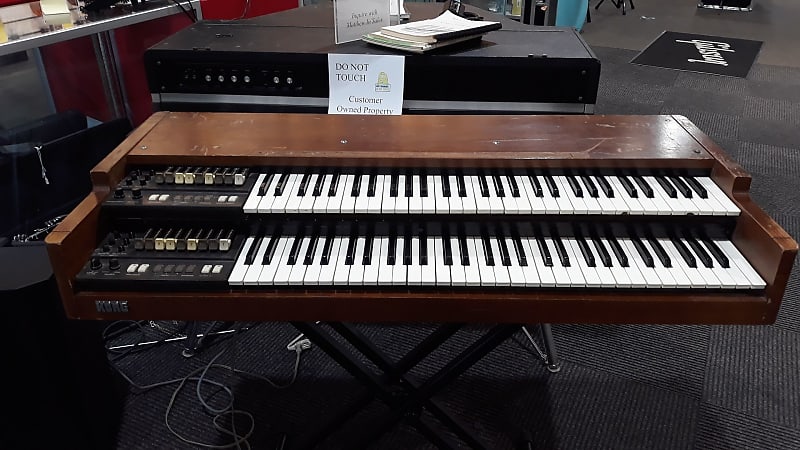 Korg B Organ Electric 2 Manual(s) Organ with AC (King of | Reverb