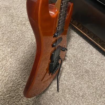 Warmoth 7/8 Strat 2022 - Sunset Orange | Reverb