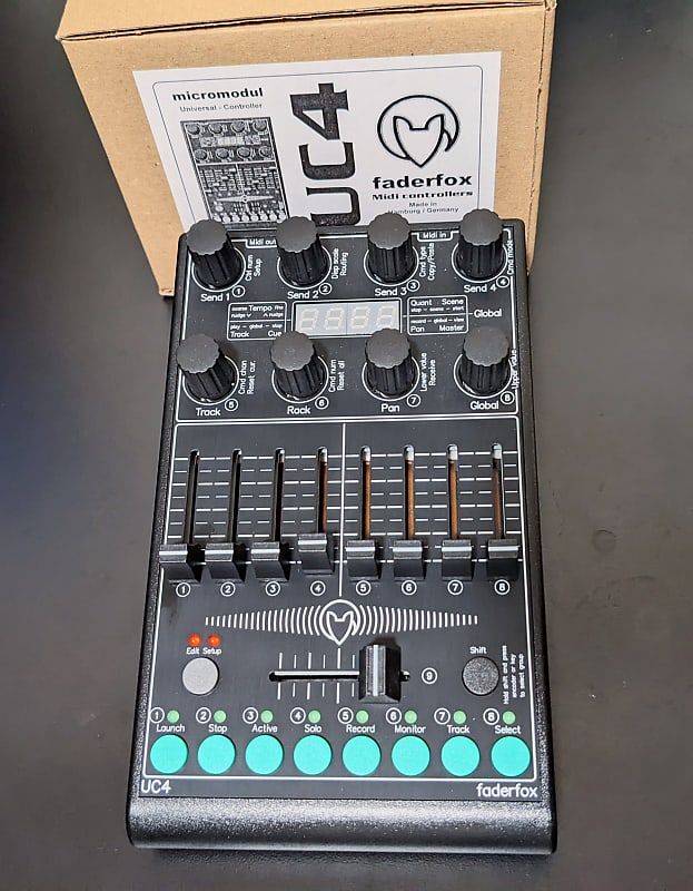 Faderfox UC4 | Reverb
