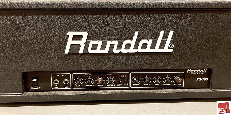 RARE Vintage Randall RG100 HB Amp Head Dimebag Era | Reverb