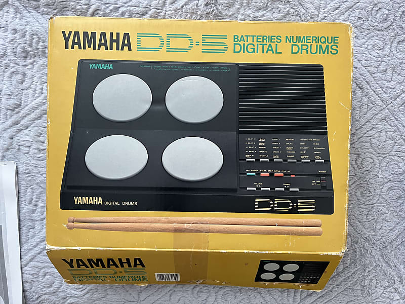 Yamaha Vintage (1989) DD-5 Digital/Midi Drum Machine | Reverb