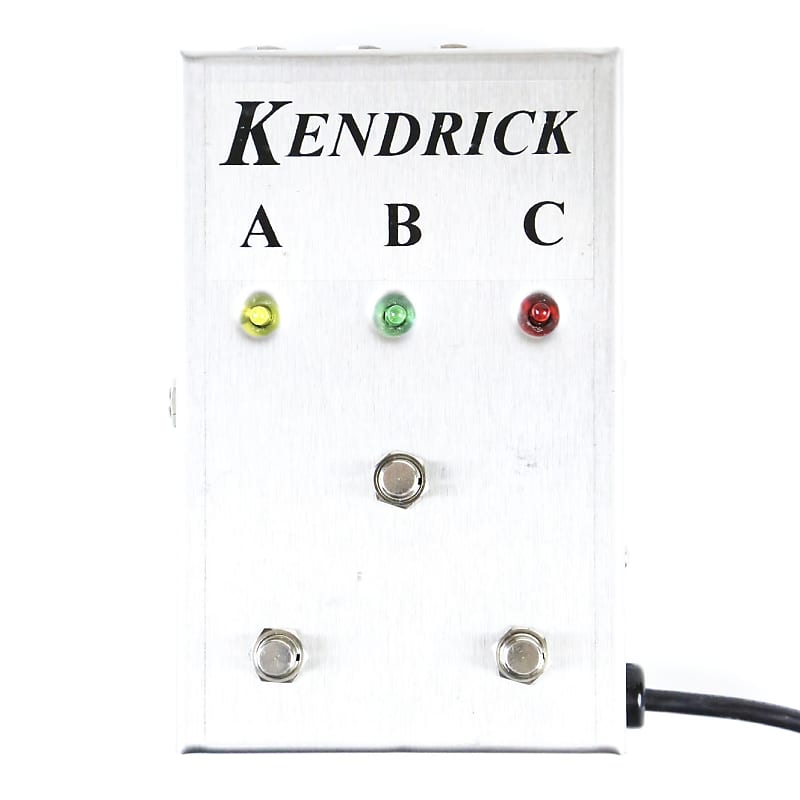 1995 Kendrick ABC Box Amplifier Switching Pedal for Guitar AB | Reverb