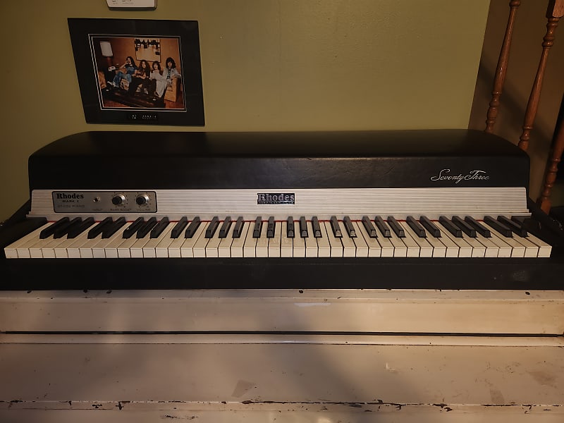Rhoads Mark 1 Stage Piano 1978 Mark 1 1978 - Black | Reverb
