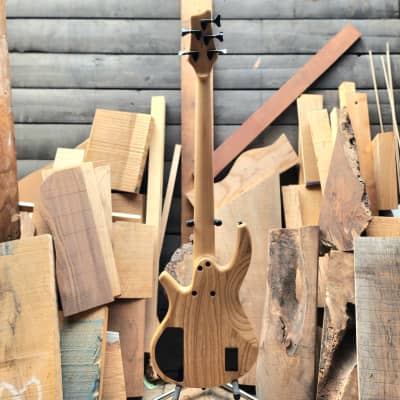 Overwater Progress Series IV Custom 5 string - Natural | Reverb UK