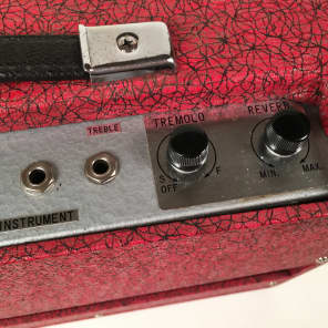 RARE Vintage 1964 Teisco 71R Reverb Champ 4w 6" Amplifier - | Reverb