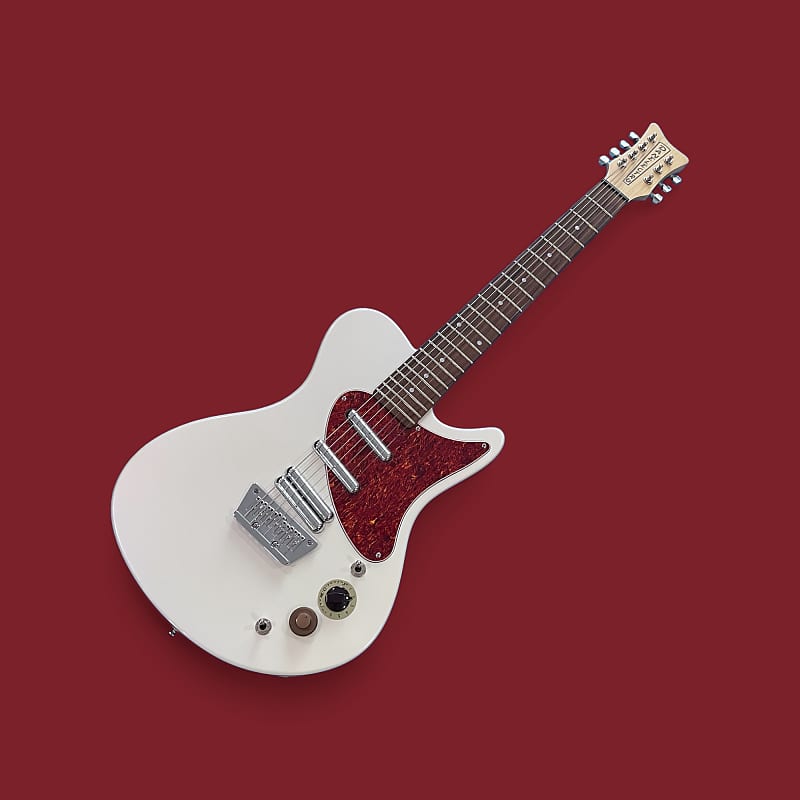 Danelectro MOD 7 Ultra Rare Pearlescent White 7 String | Reverb Canada