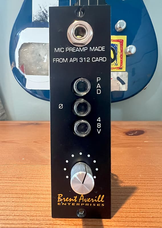 Brent Averill API 312 - Made from Vintage API 312 Card (#2) | Reverb