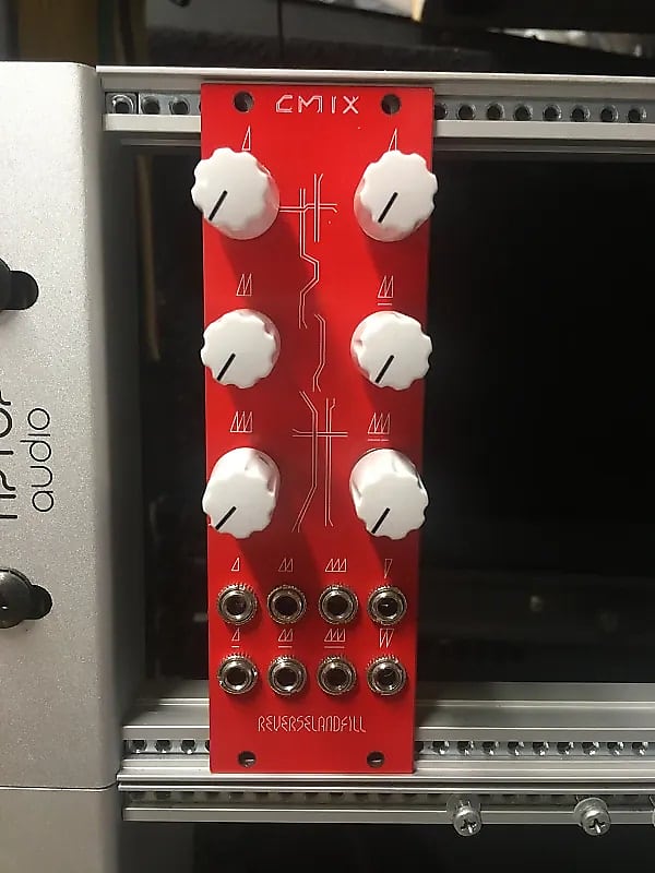 Reverse Landfill CMIX Video Synthesizer Mixer LZX Eurorack | Reverb