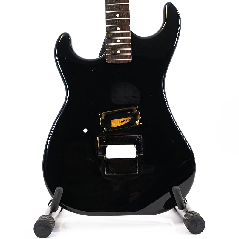 Left-Handed Kramer Striker Super Strat Neck and Body Black - | Reverb