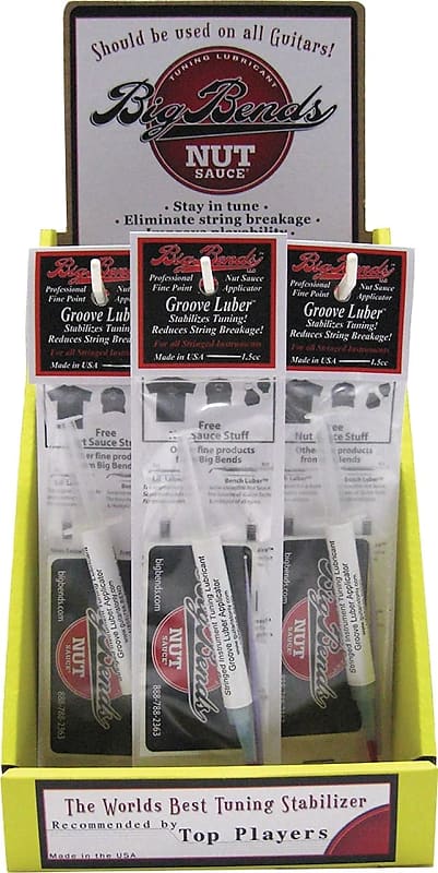 Big Bends Nut Sauce Groove Luber Twelve Pieces with Store | Reverb