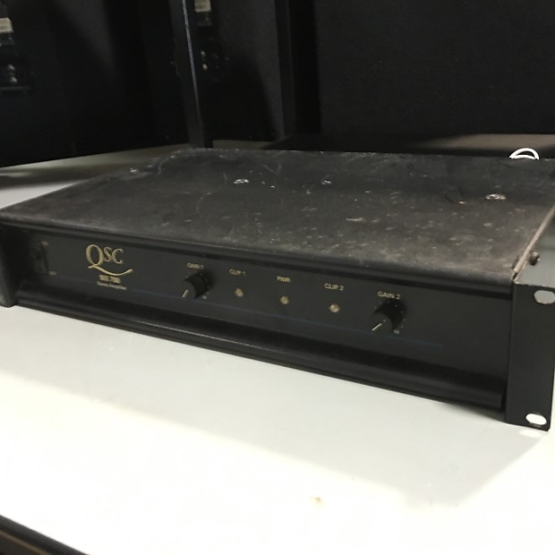QSC MX700 Power Amp | Reverb